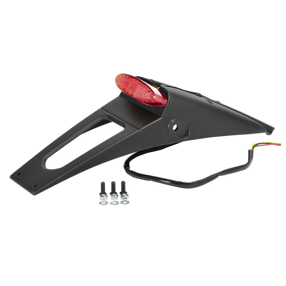 POLISPORT REAR LED SPOILER 2.0 - HOMOLOGATED - BLACK – Bike-Shop.com.au