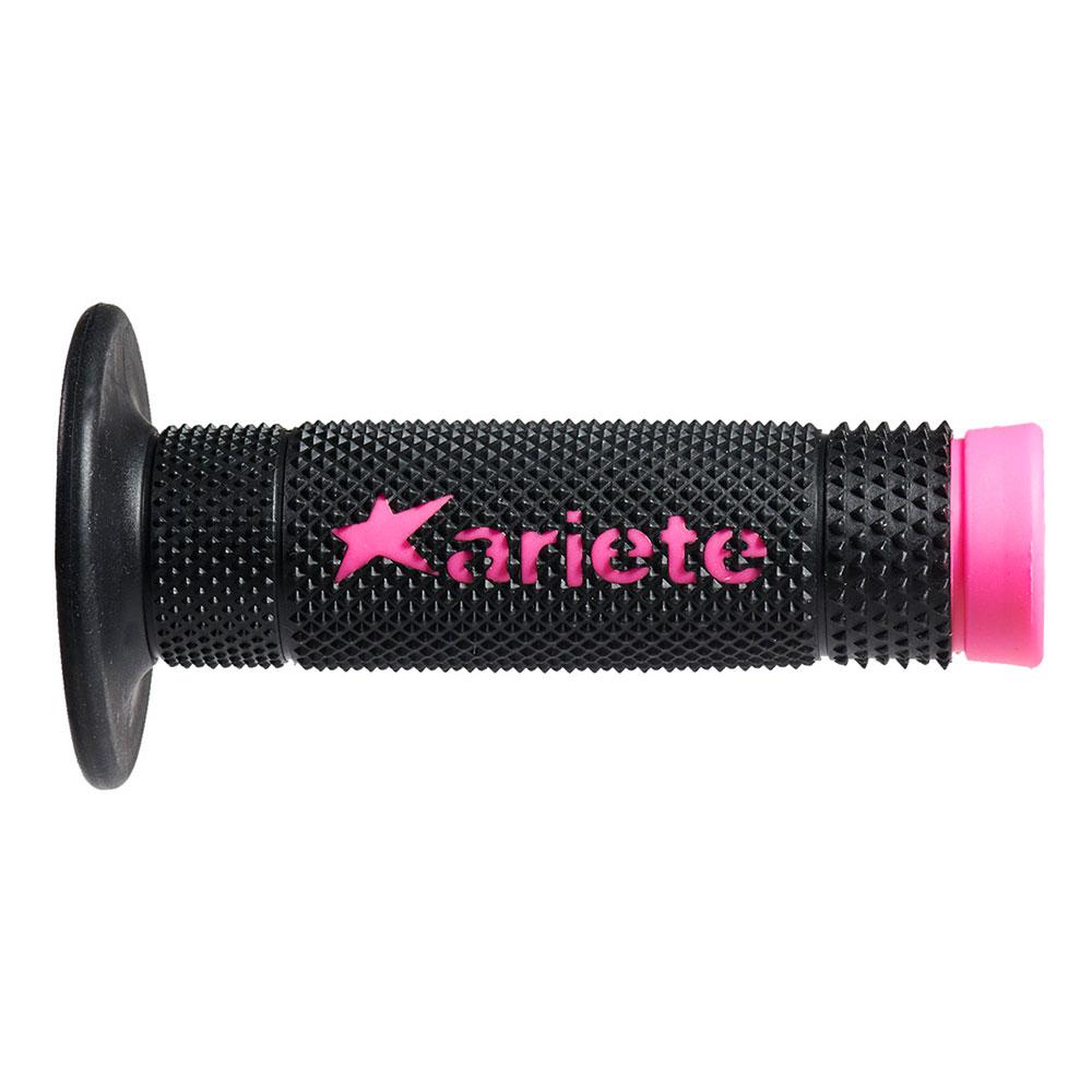 ARIETE HAND GRIPS - VULCAN - OFF ROAD - BLACK PINK : 02643-PFN – Bike ...