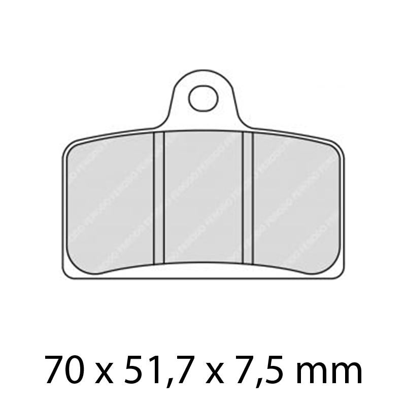 Ferodo FERODO Disc Pad Set - FDB2201 ST - Brake Pads, 01-2201-ST – Bike ...