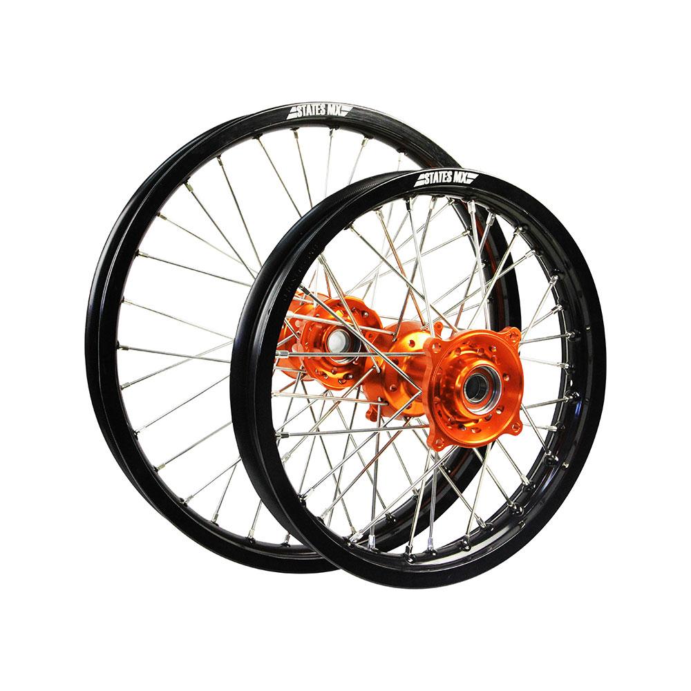 States MX STATES MX WHEEL SET KTM 85SX BIG WHEEL 19" FRONT/16" REAR ...