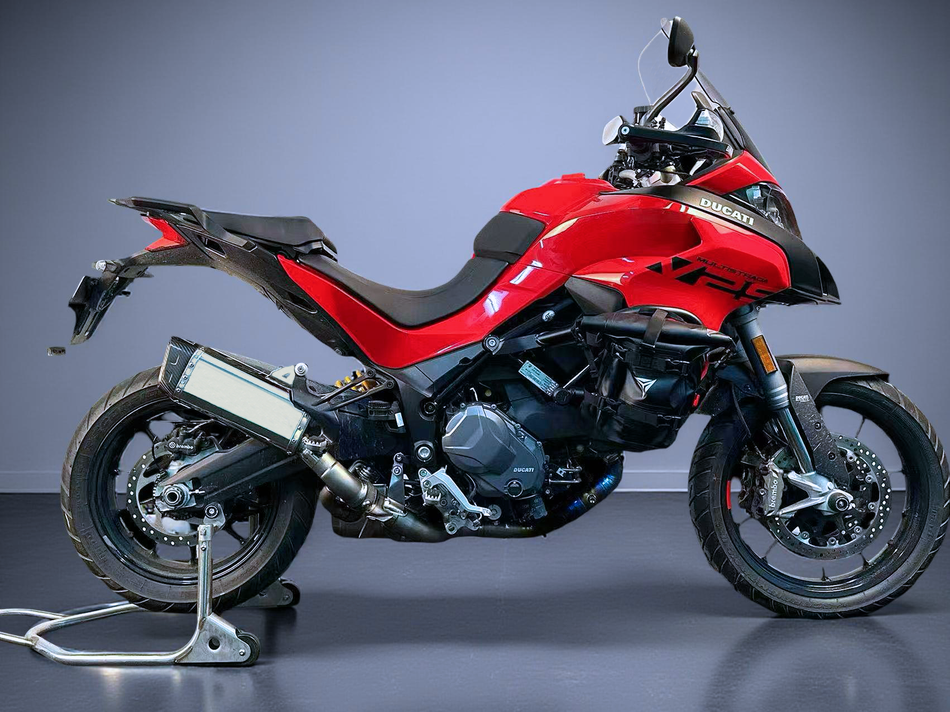 Vandemon - Ducati Multistrada V2 950 Bimodal Stealth Titanium Exhaust ...