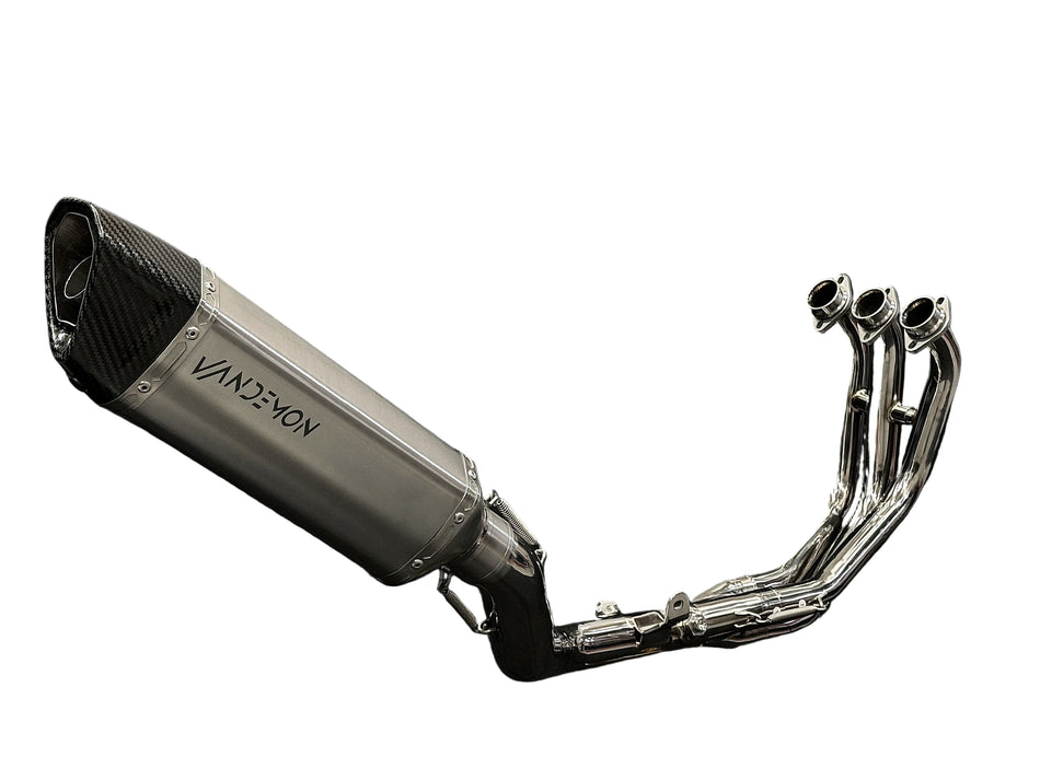 Vandemon - Yamaha MT09, XSR900 and XSR900 GP Titanium Exhaust System 2021-25 - YAMAXSR9SMTIEXHA ...