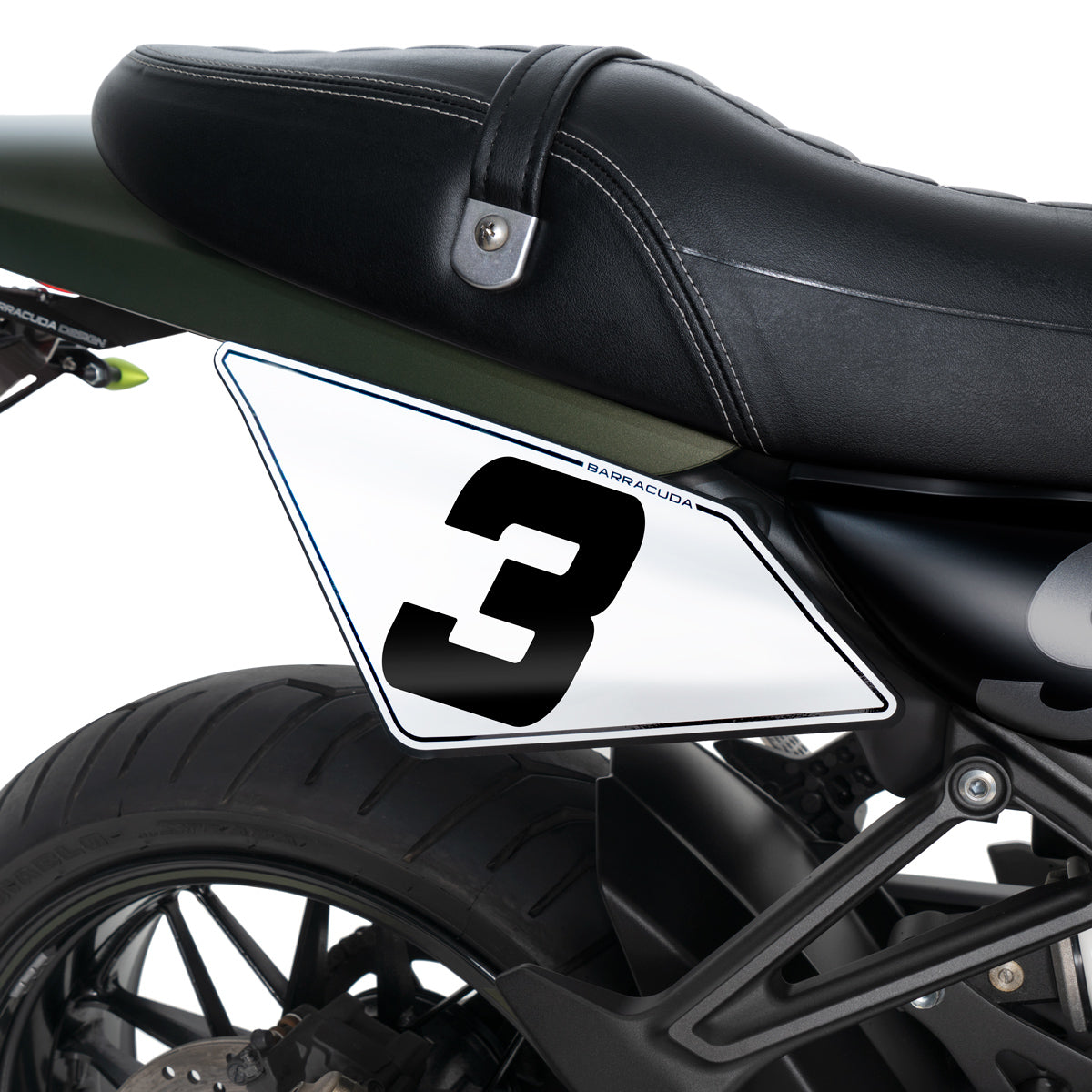 BARRACUDA KIT NUMBER PLATE FOR KAWASAKI Z900RS (2018-2022) – Bike-Shop ...